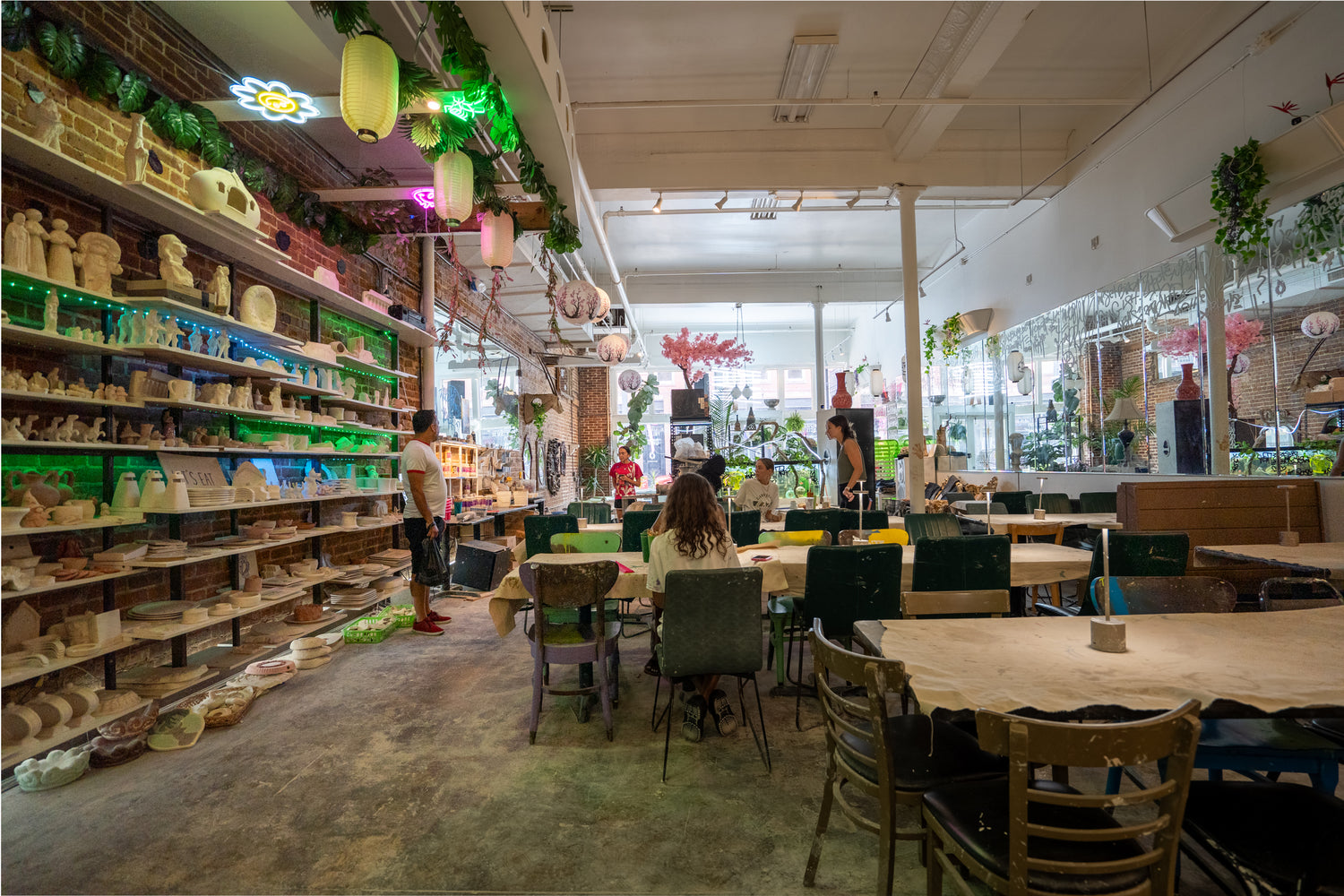 Pottery membership wheel throwing Ceramic painting Mosaic art painting ...